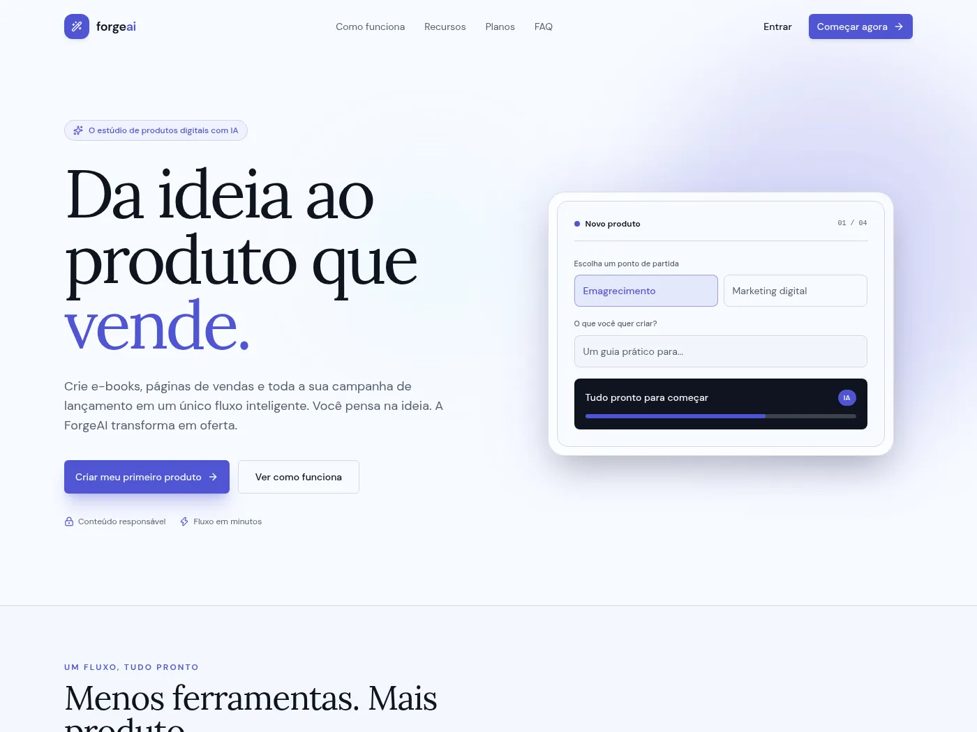 AI Product Builder SaaS