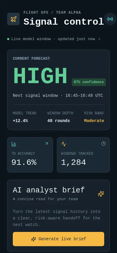 Aviator Signal Predictor