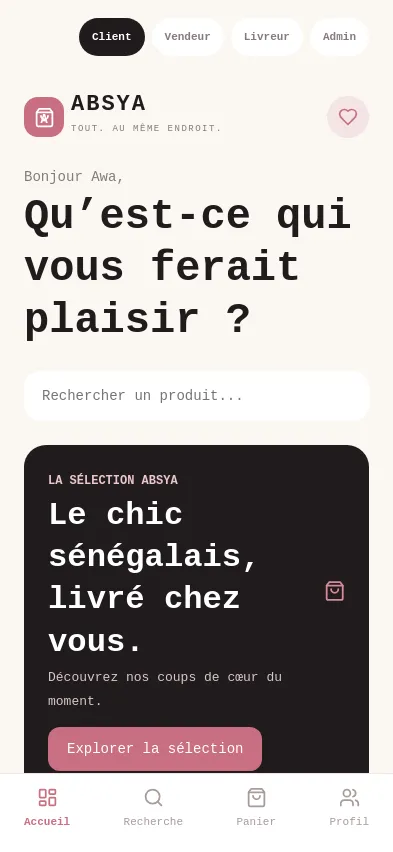 ABSYA Marketplace App