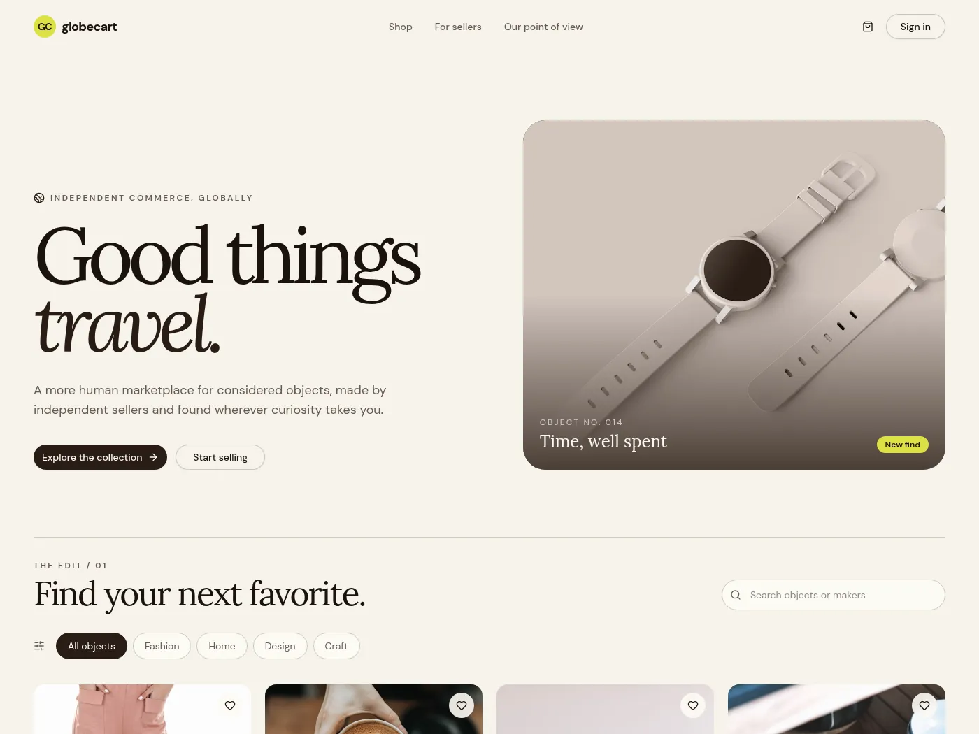 GlobeCart Marketplace
