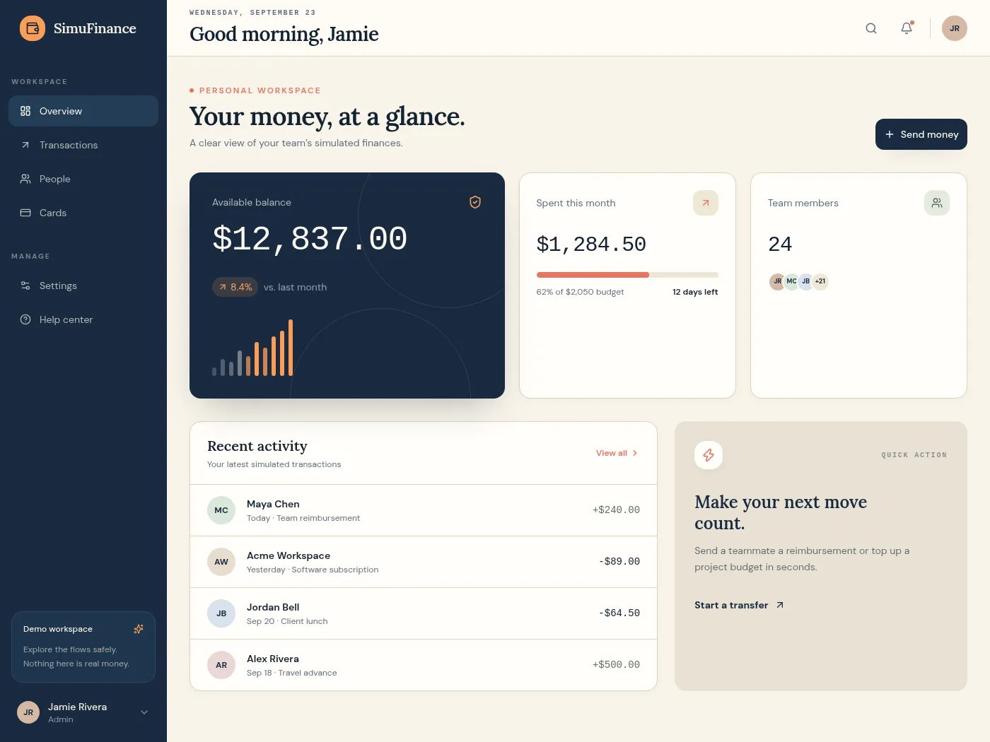 SimuFinance App