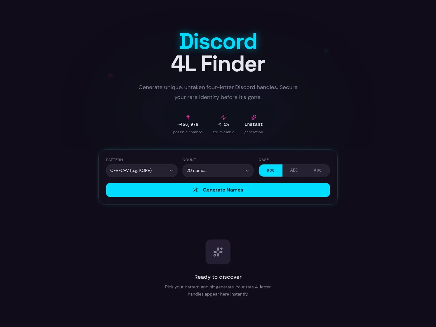 Discord 4L Finder