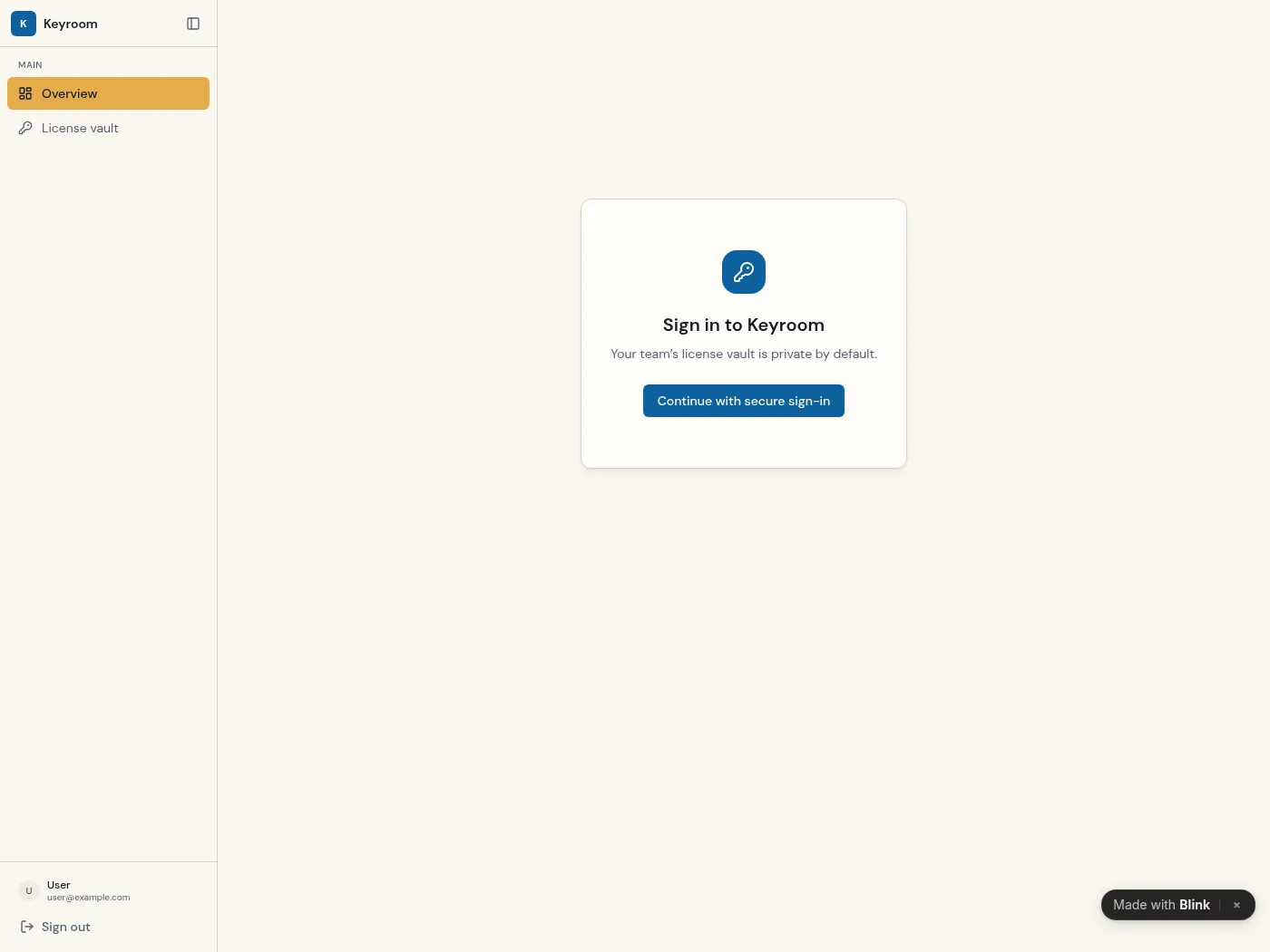 Chatbot License Key Manager