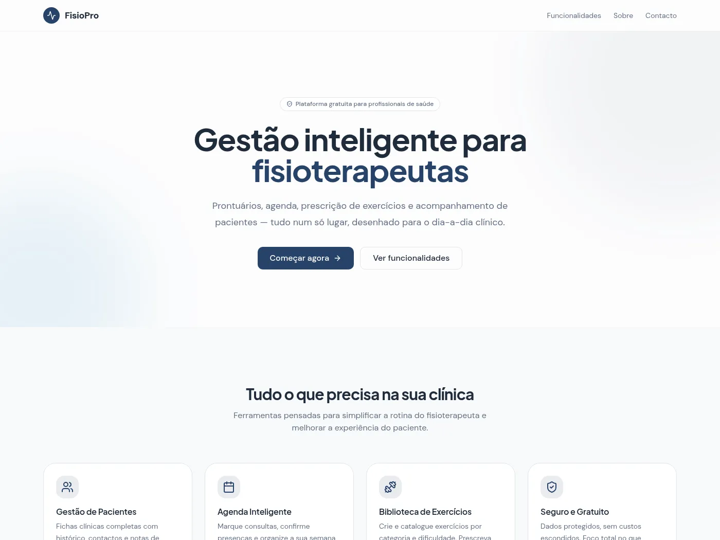FisioPro SaaS Suite