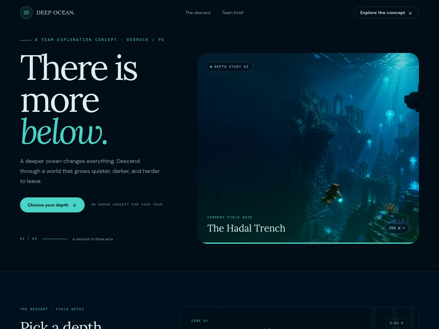 Deep Ocean Addon