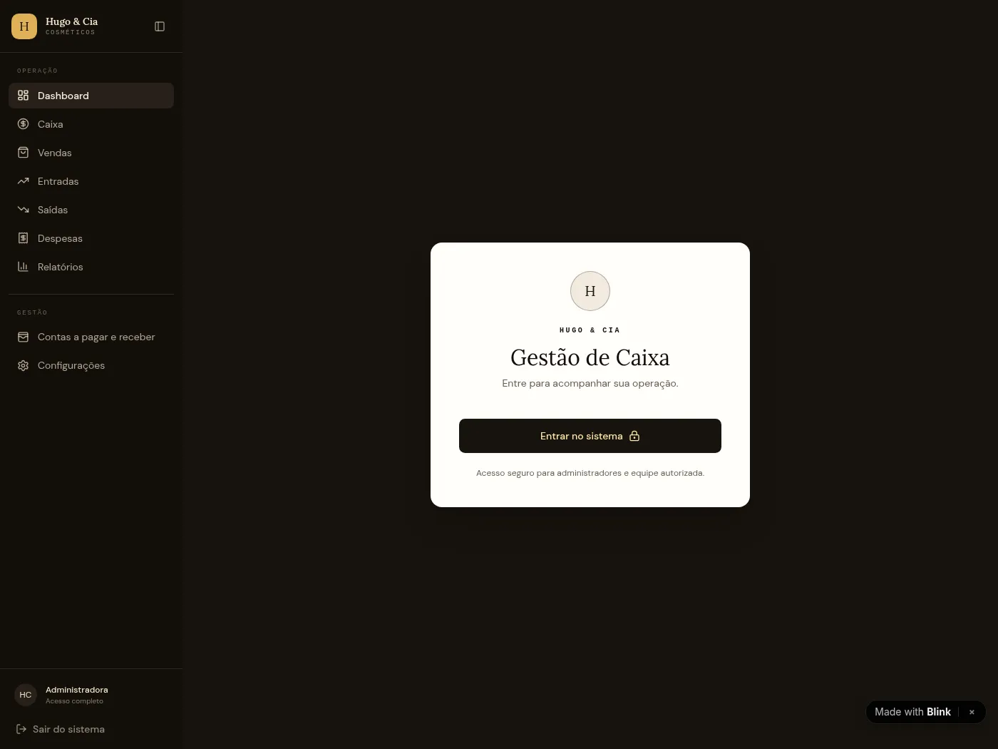 Hugo & Cia Financeiro