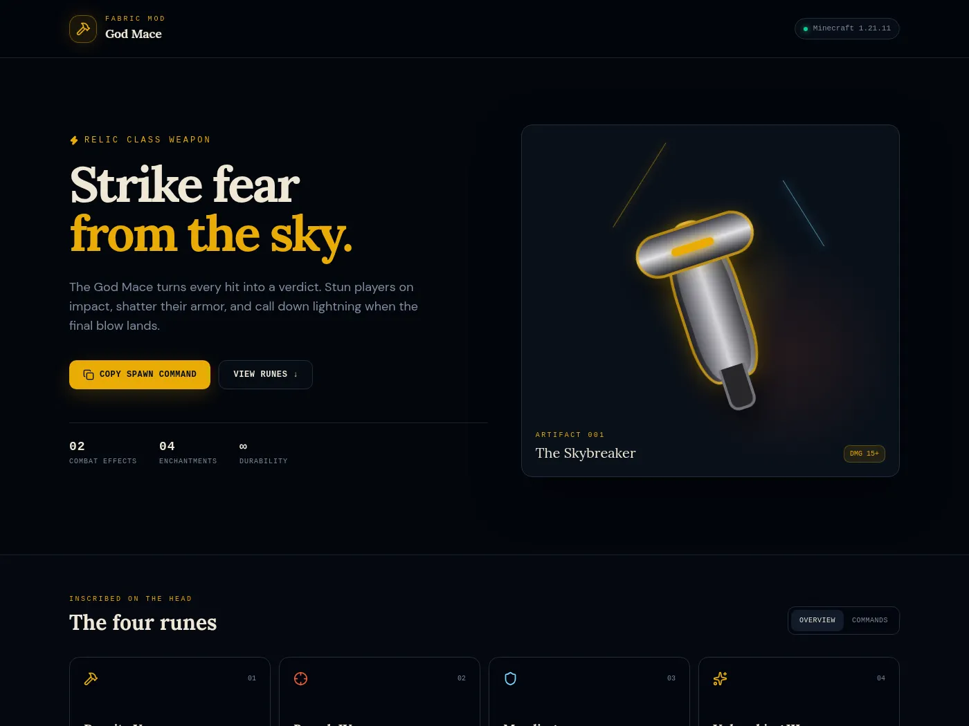God Mace Mod