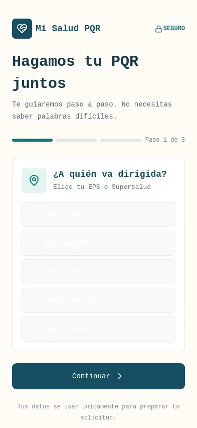 SeniorCare PQR App