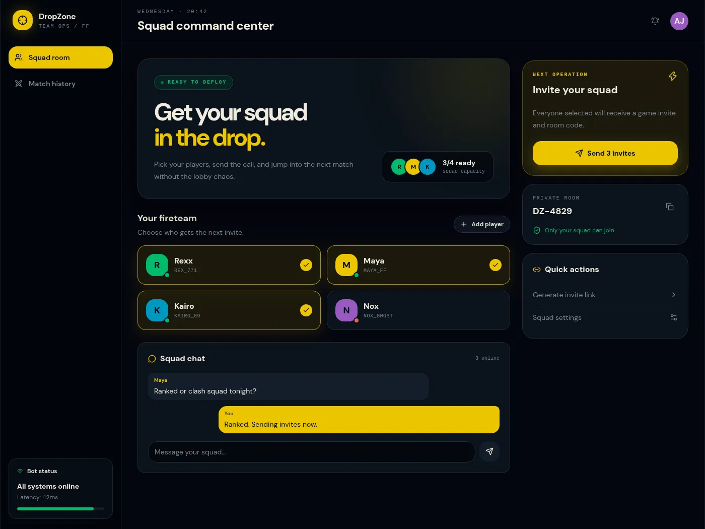 FreeFire Invite Bot