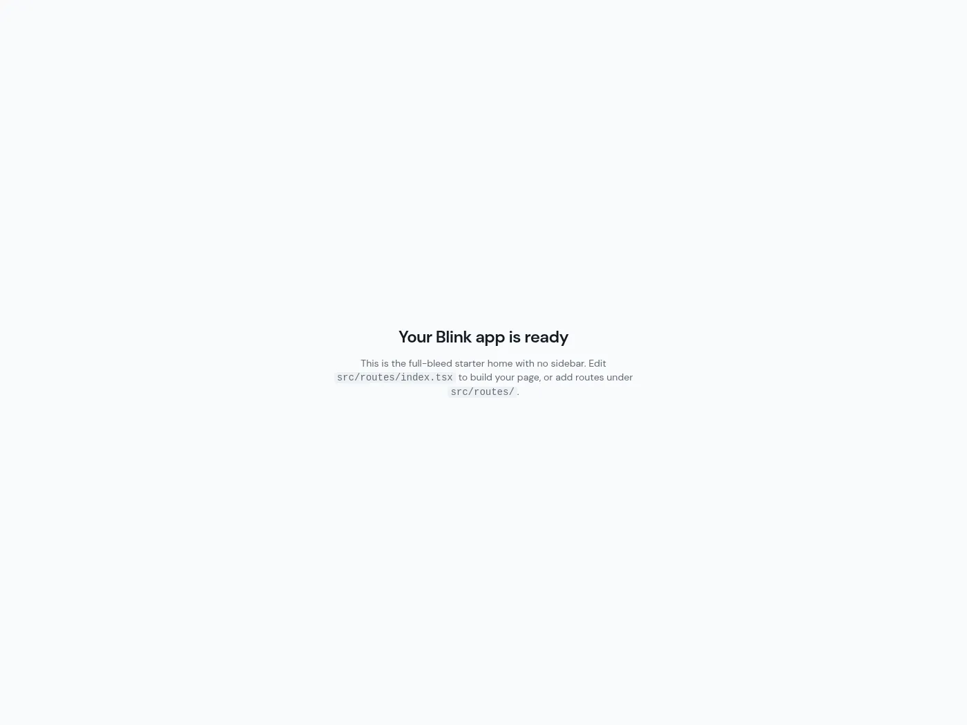 Blink Study App