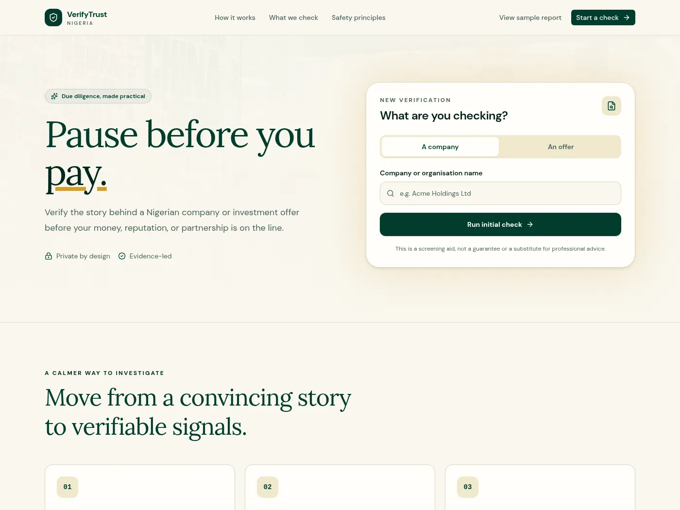VerifyTrust Nigeria