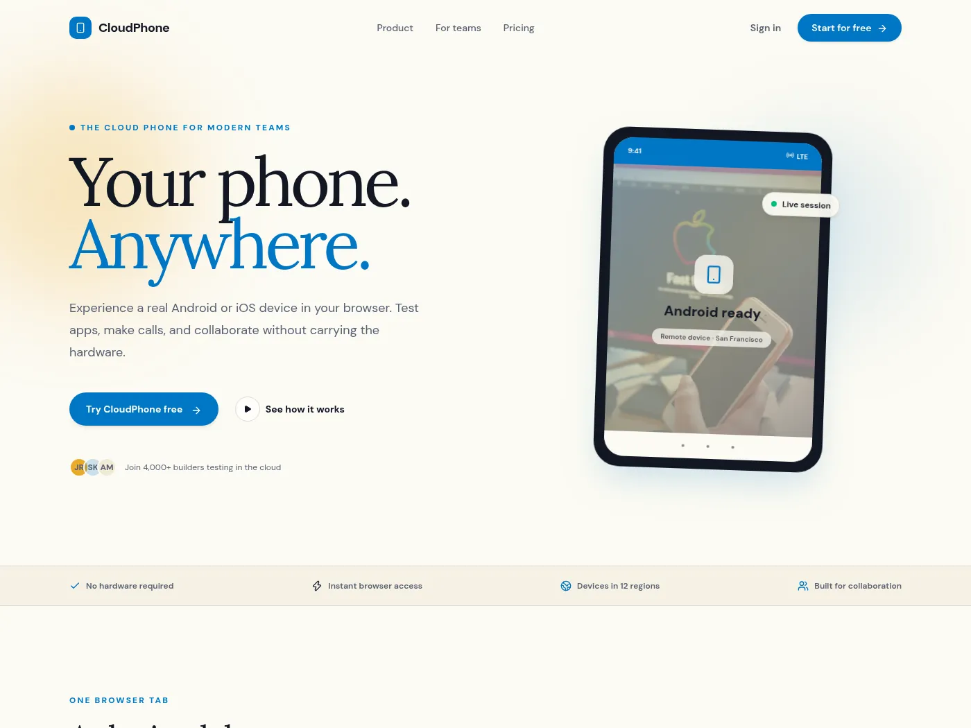 CloudPhone Access