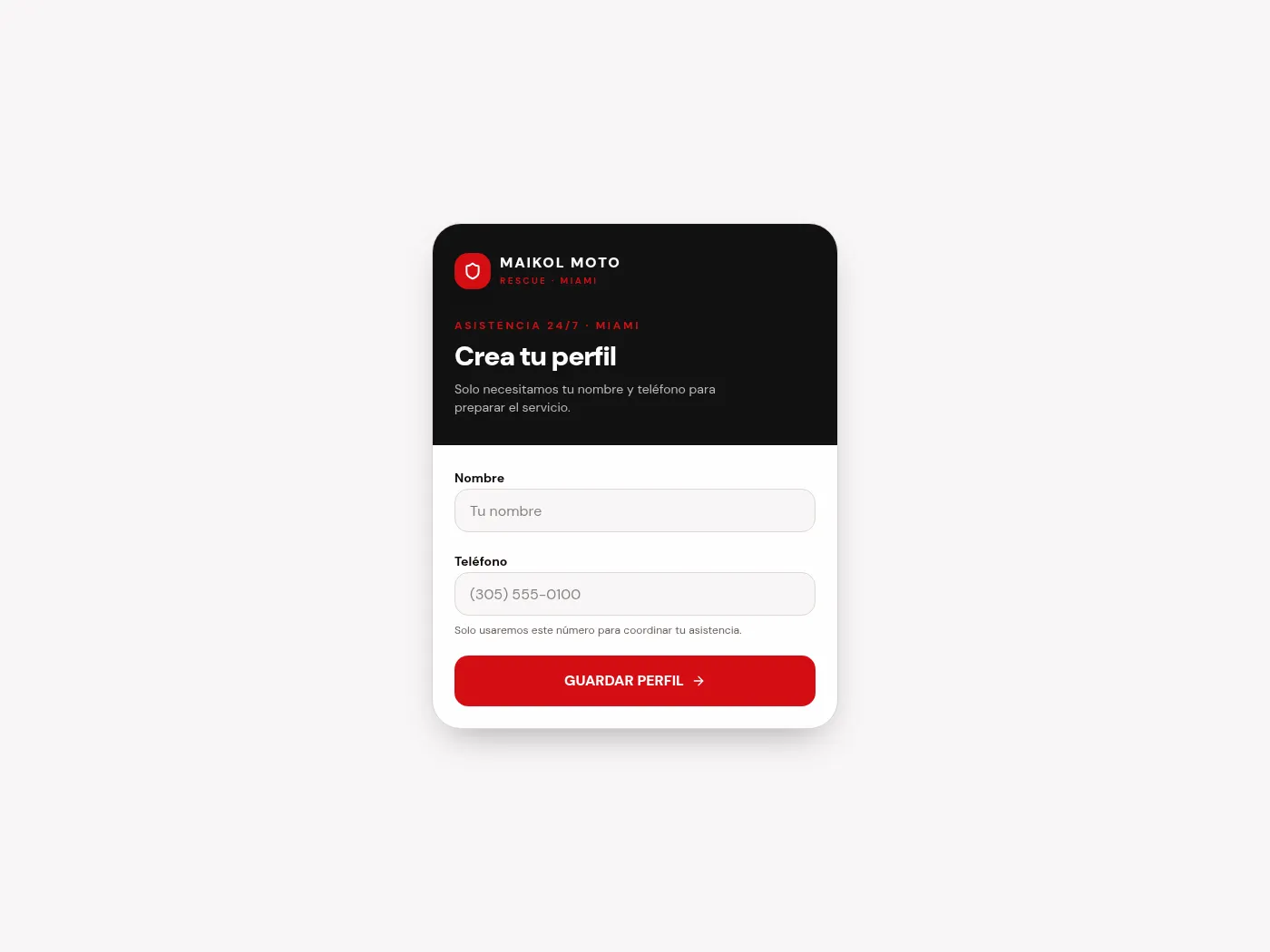 Maikol Moto Rescue App