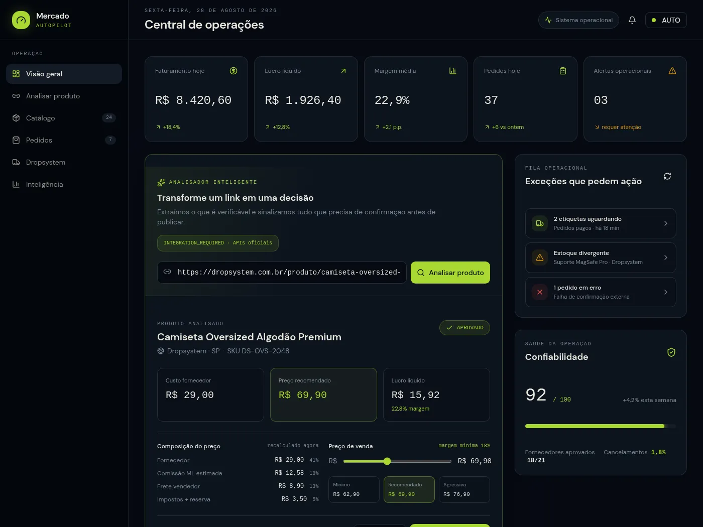 Mercado AutoPilot