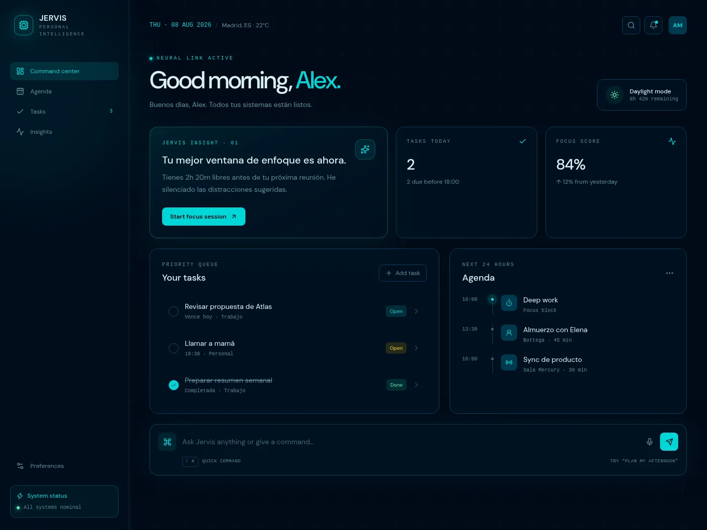 Jervis AI Assistant