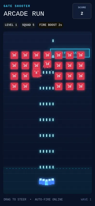 Gate Shooter Arcade