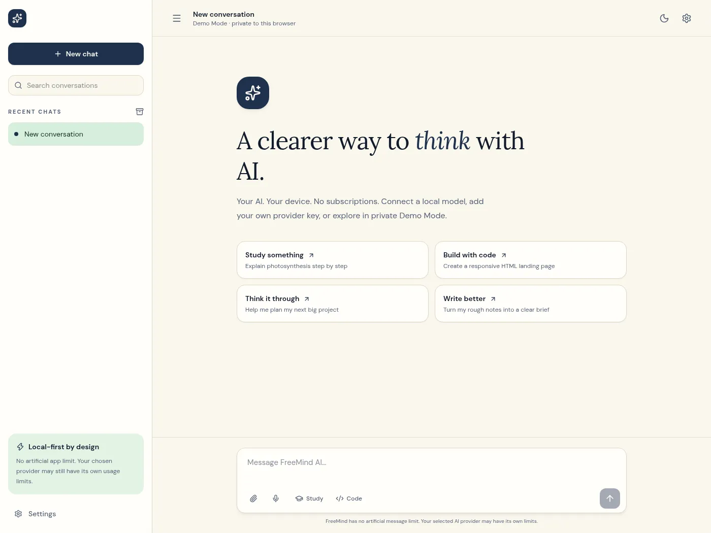 FreeMind AI Mobile