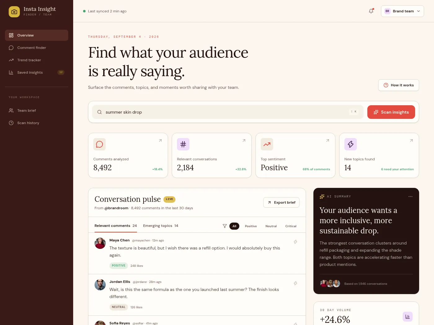 Insta Insight Finder