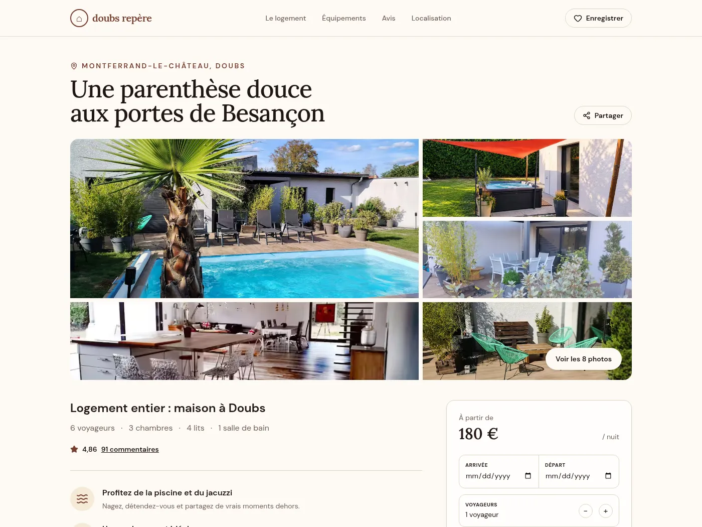 Doubs repère villa