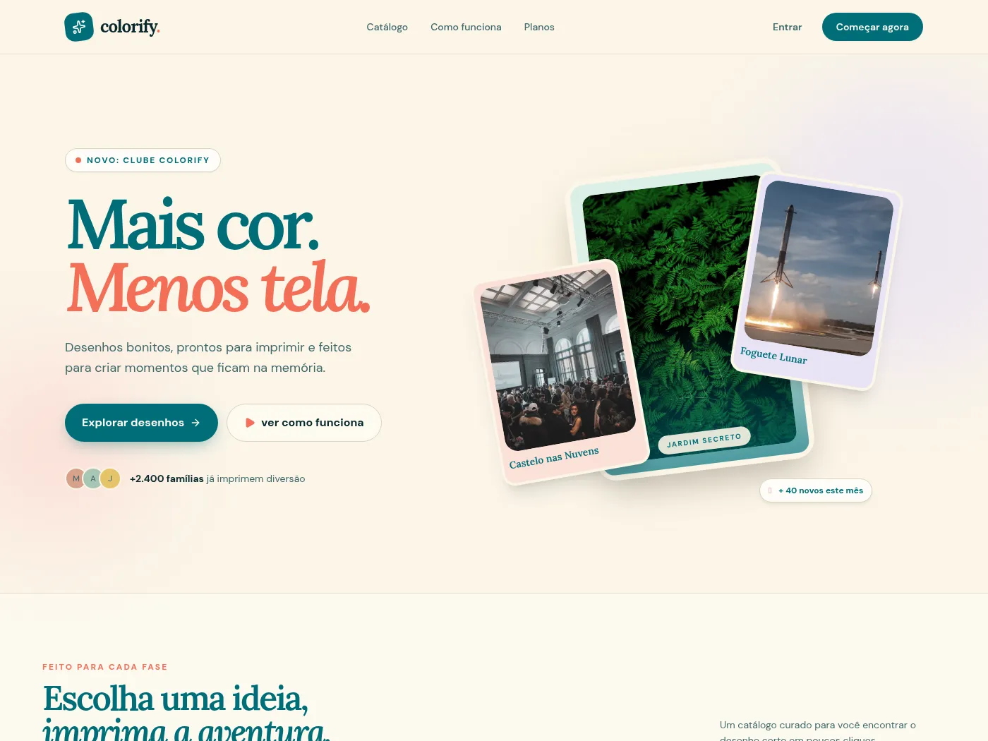 Colorify SaaS Site