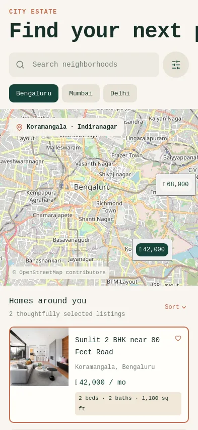 City Estate Navigator