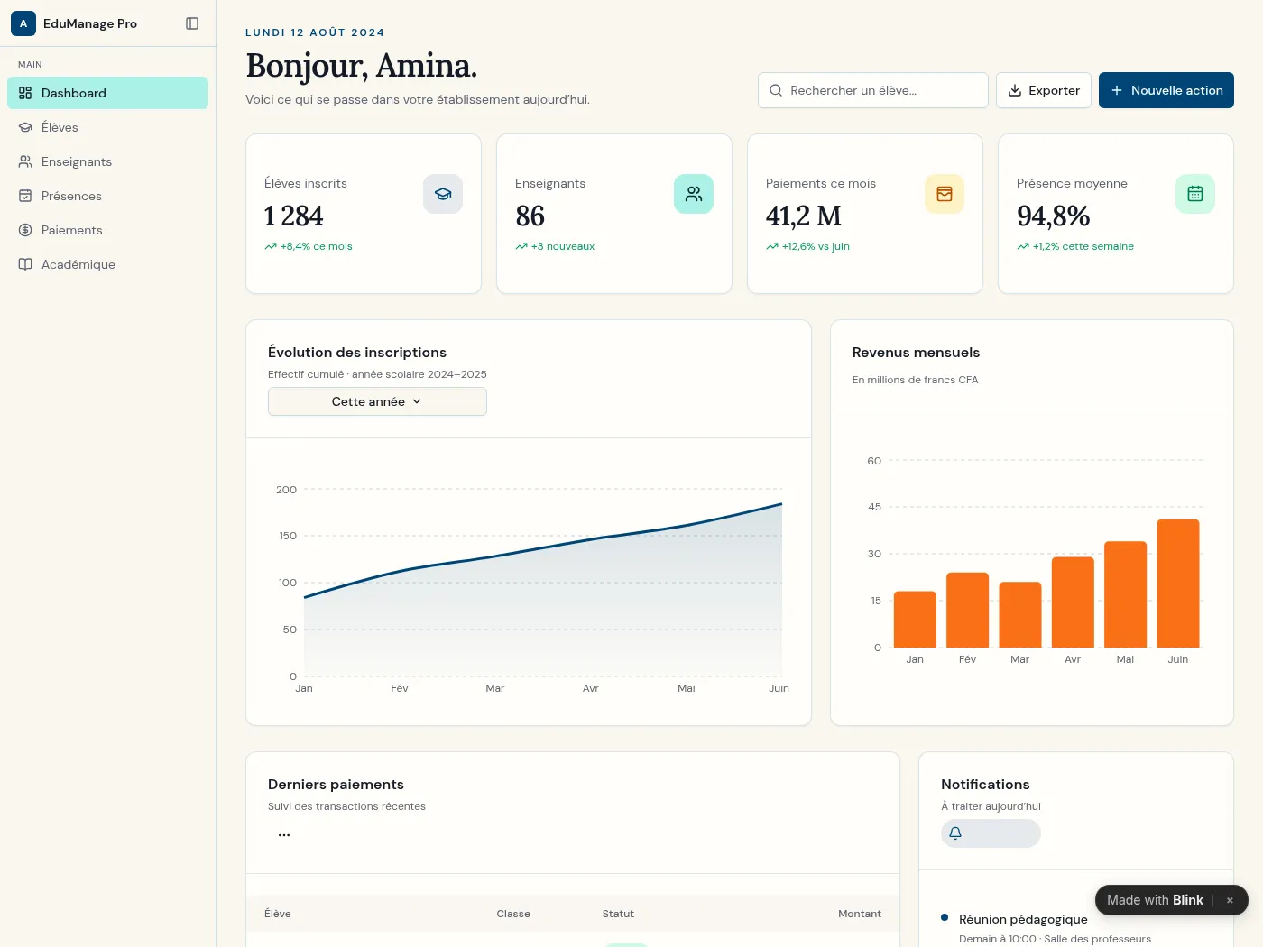 EduManage Pro Web Suite