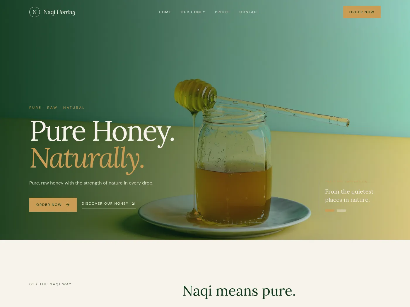 Naqi Honing Premium Site