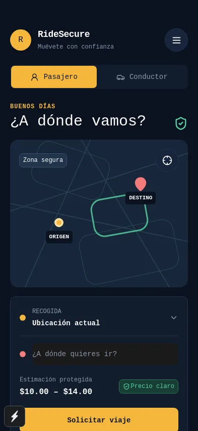 RideSecure Android App