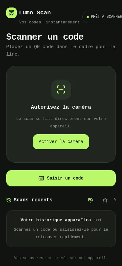 QR Scan Mobile