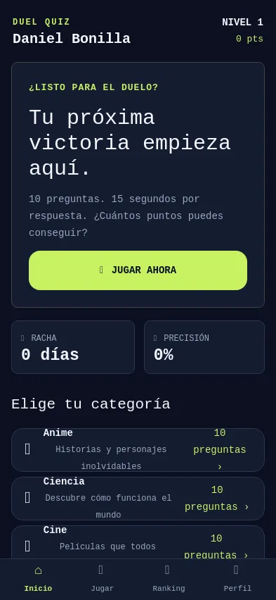 Duel Quiz MVP