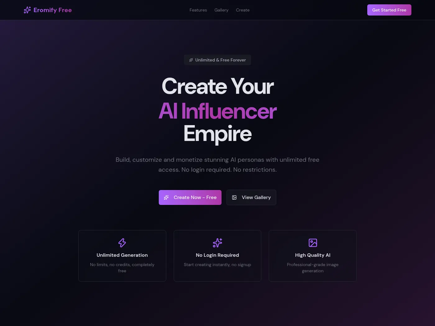 Eromify Clone App
