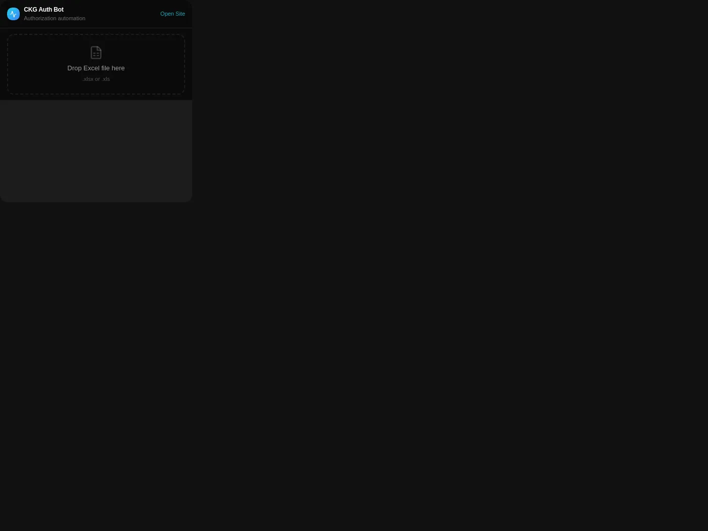 CKG Authorization Bot