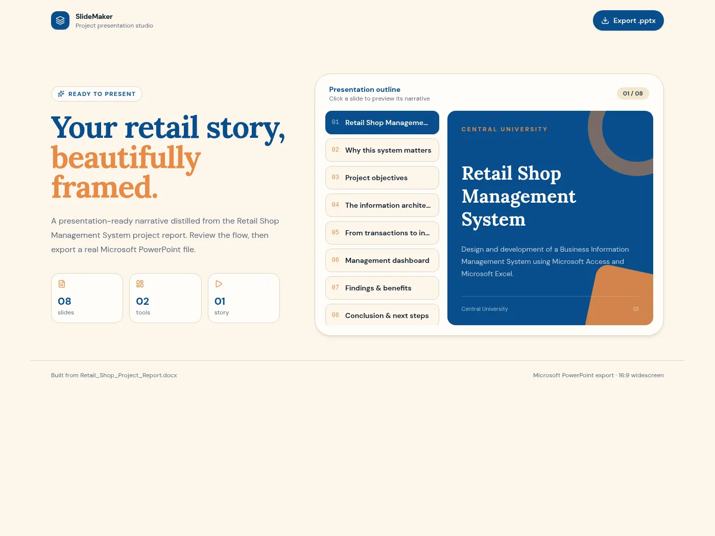 SlideMaker Web App