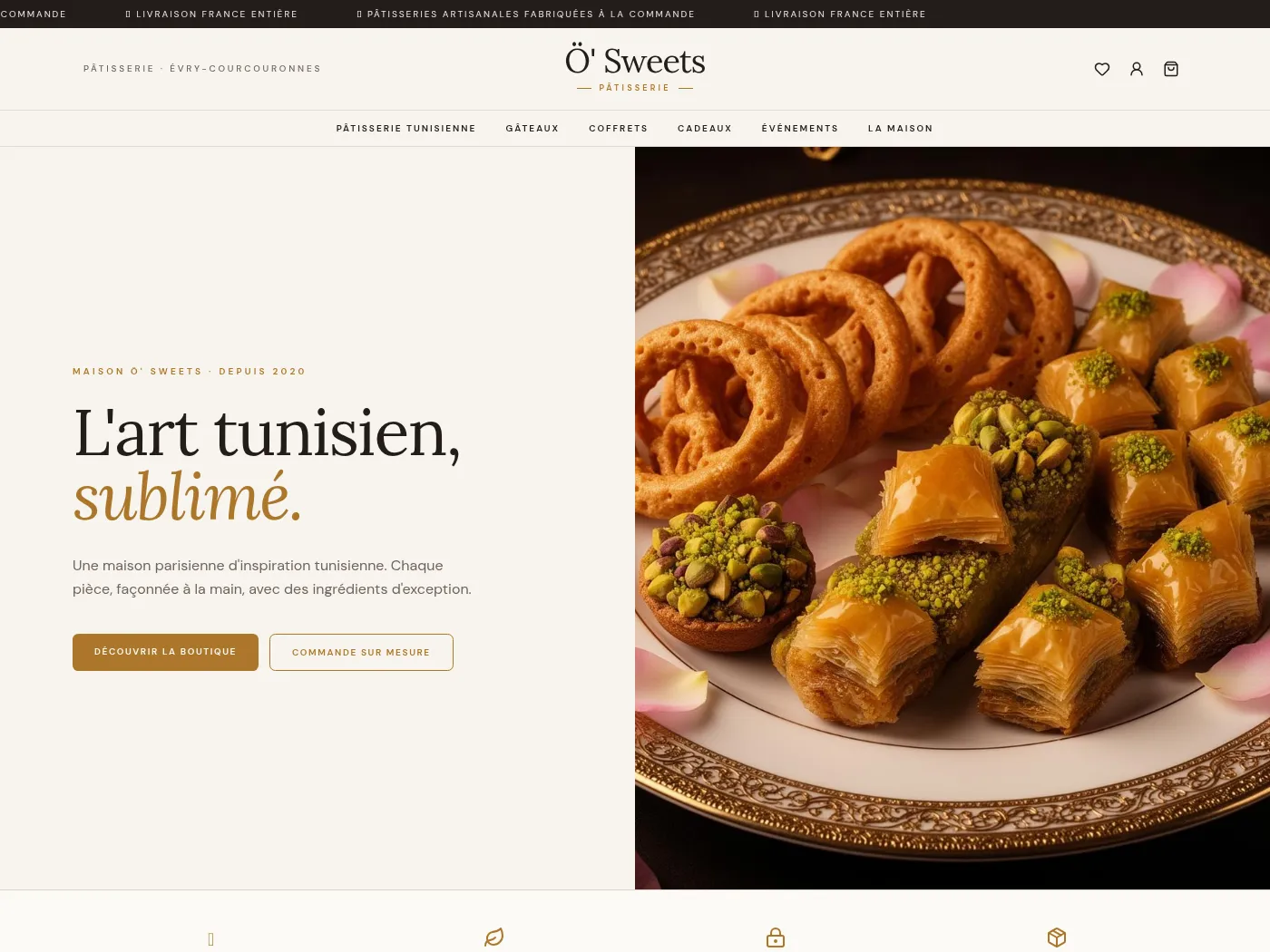 Sweet Treats Ordering