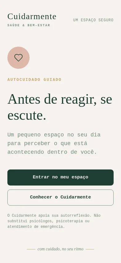 Cuidarmente – Saúde & Bem-Estar