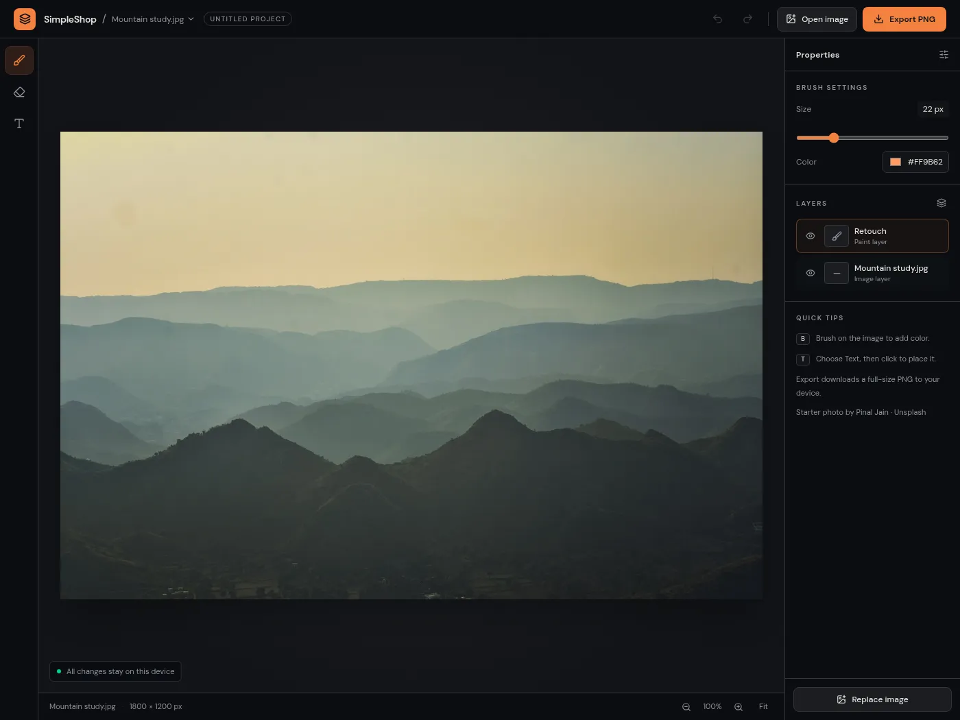SimpleShop Editor