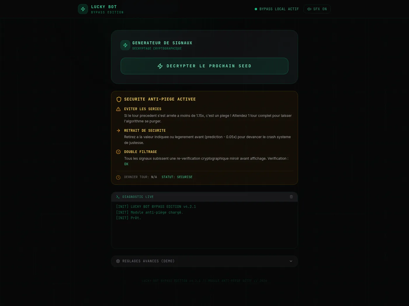 Lucky Bot Bypass SPA