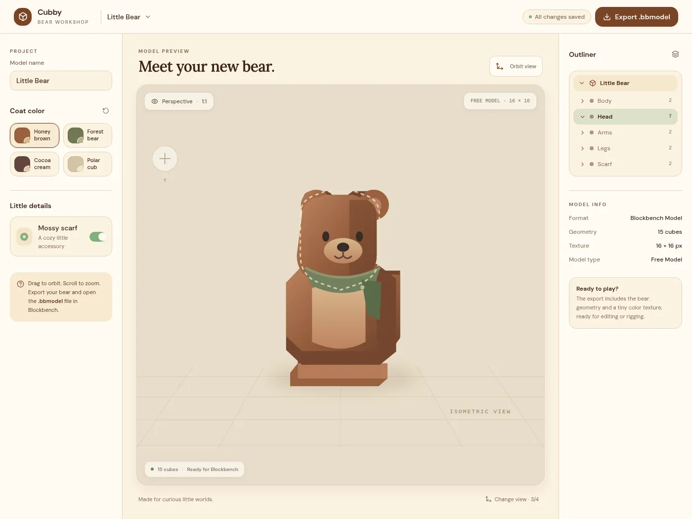 Bear Model for Blockbench