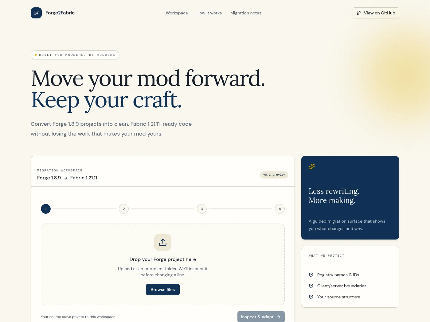 Forge2Fabric Converter