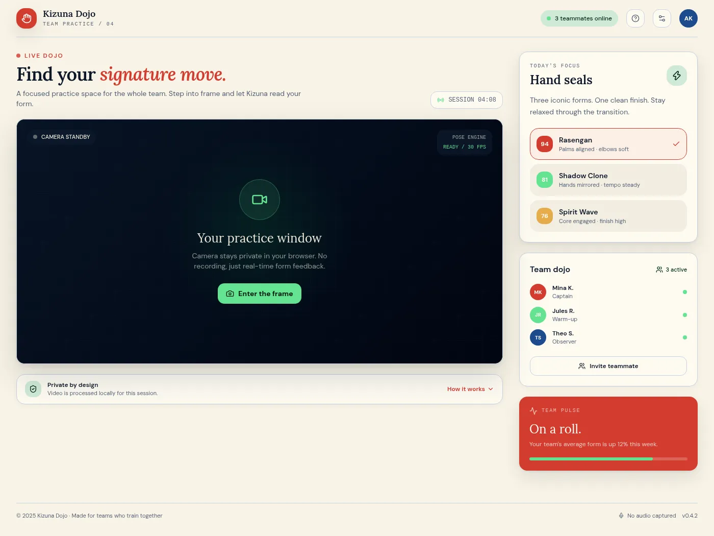 Anime Gesture Tracker