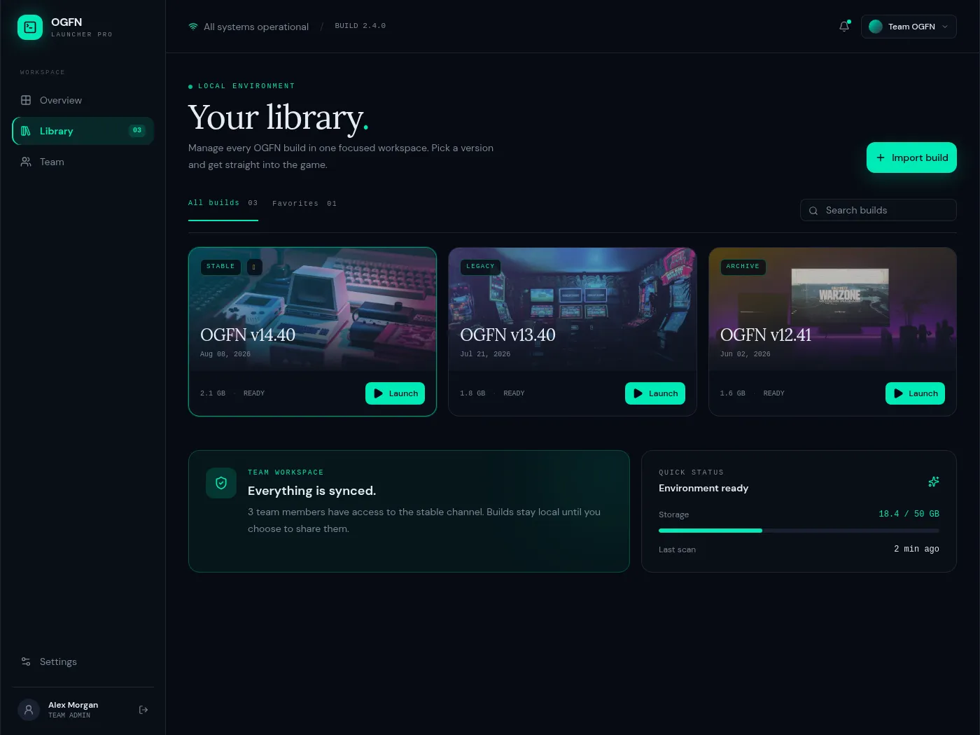 OGFN Launcher Pro