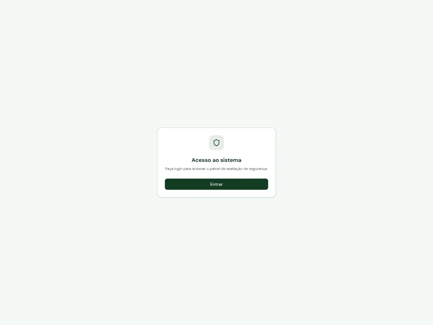 Segurança Prestadores Analytics