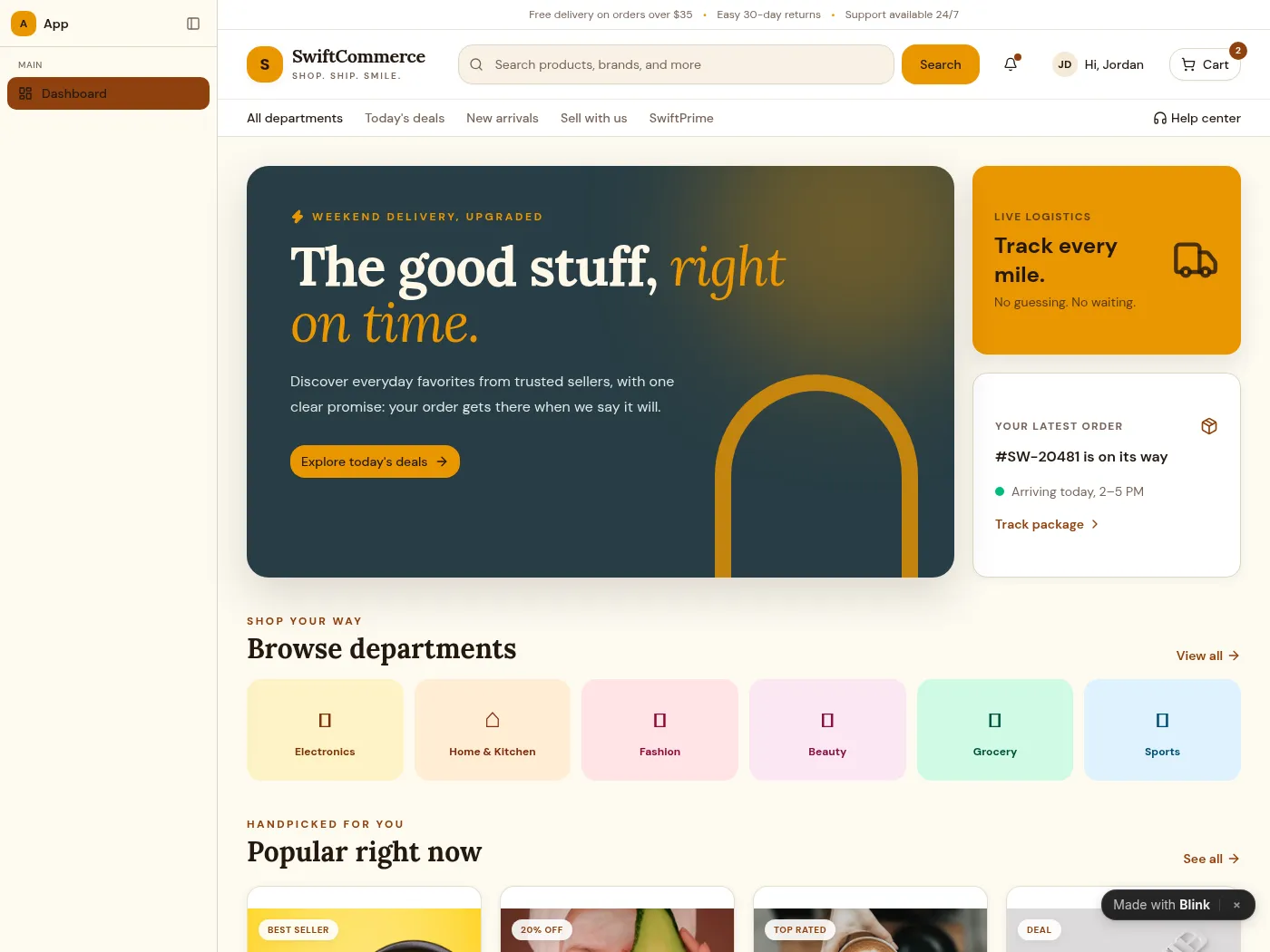 SwiftCommerce Platform