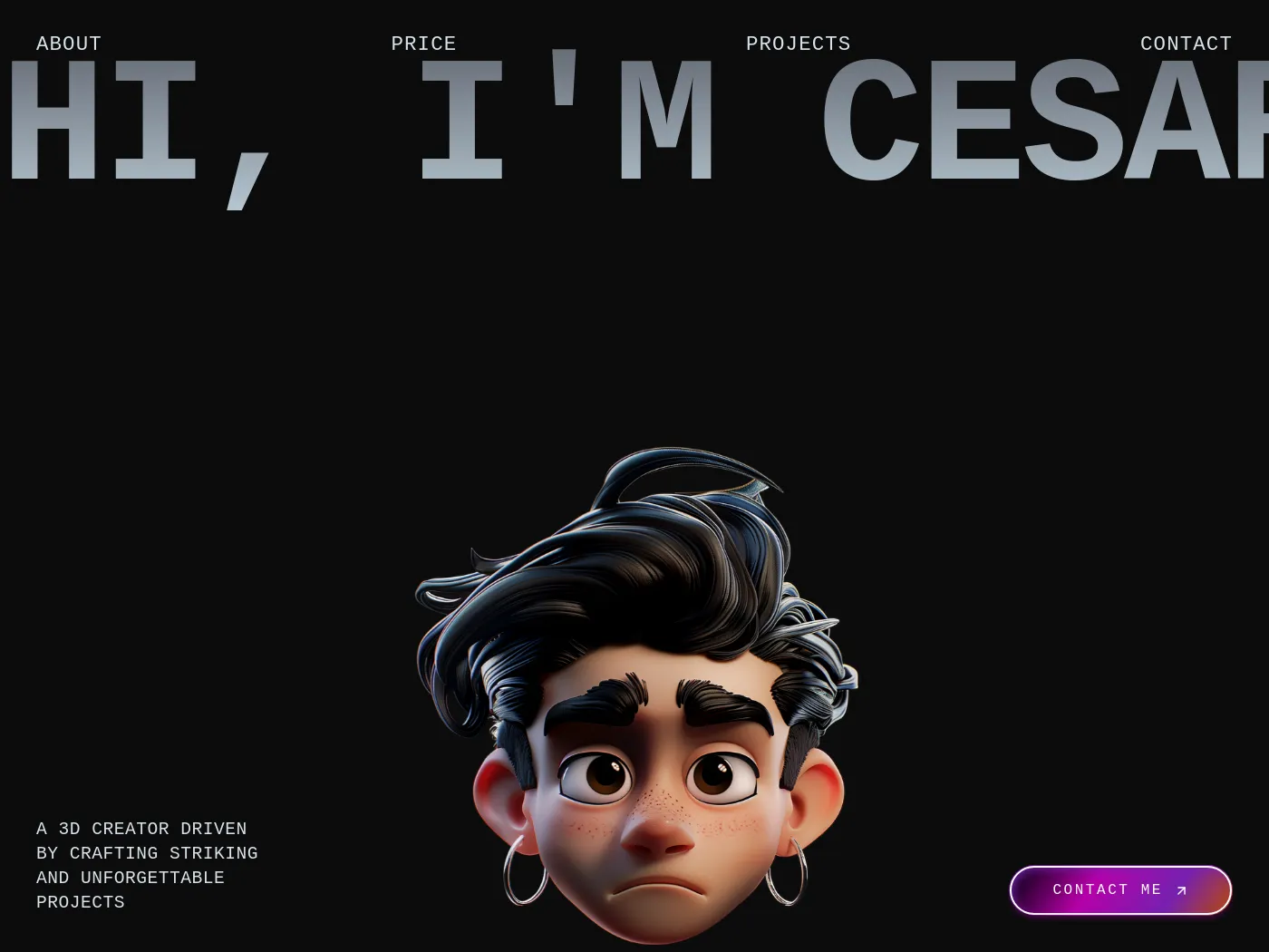 Jack 3D Creator Portfolio