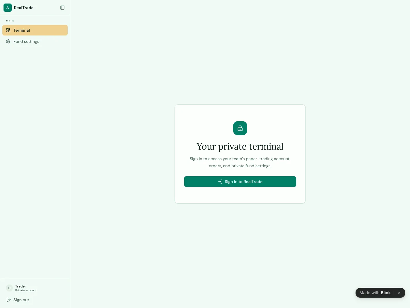 RealTrade Simulator