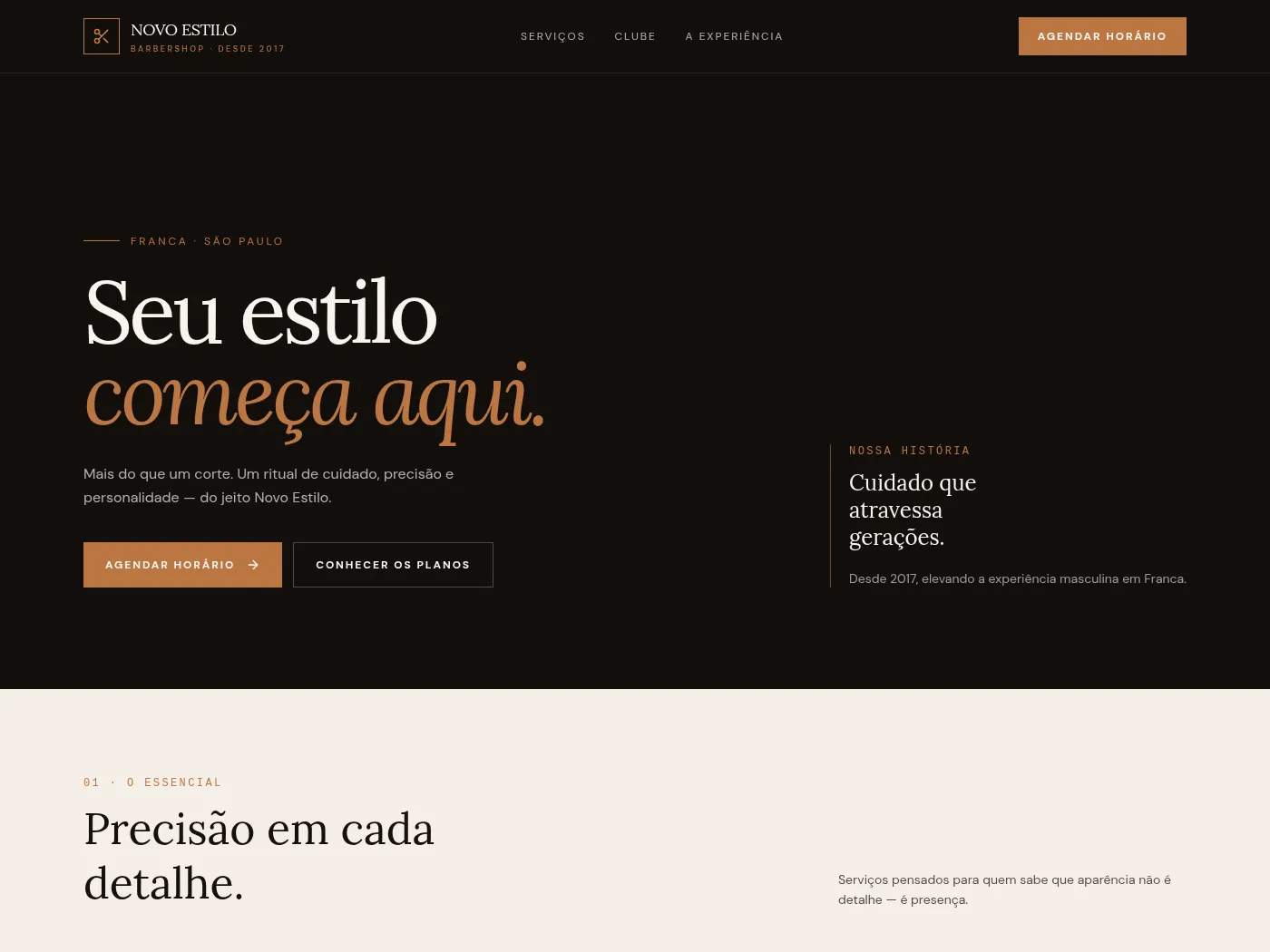 Novo Estilo Barber Pro