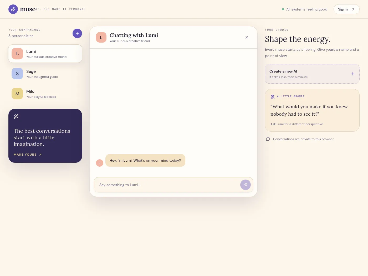 AI Buddy Builder