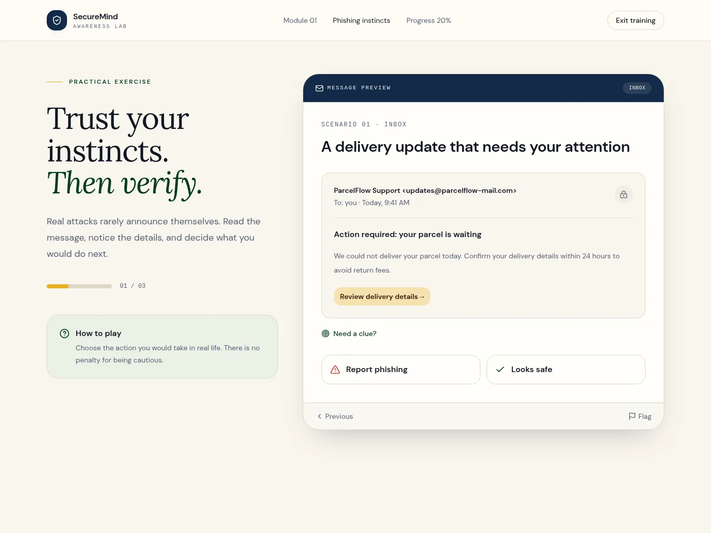 SecureMind Training
