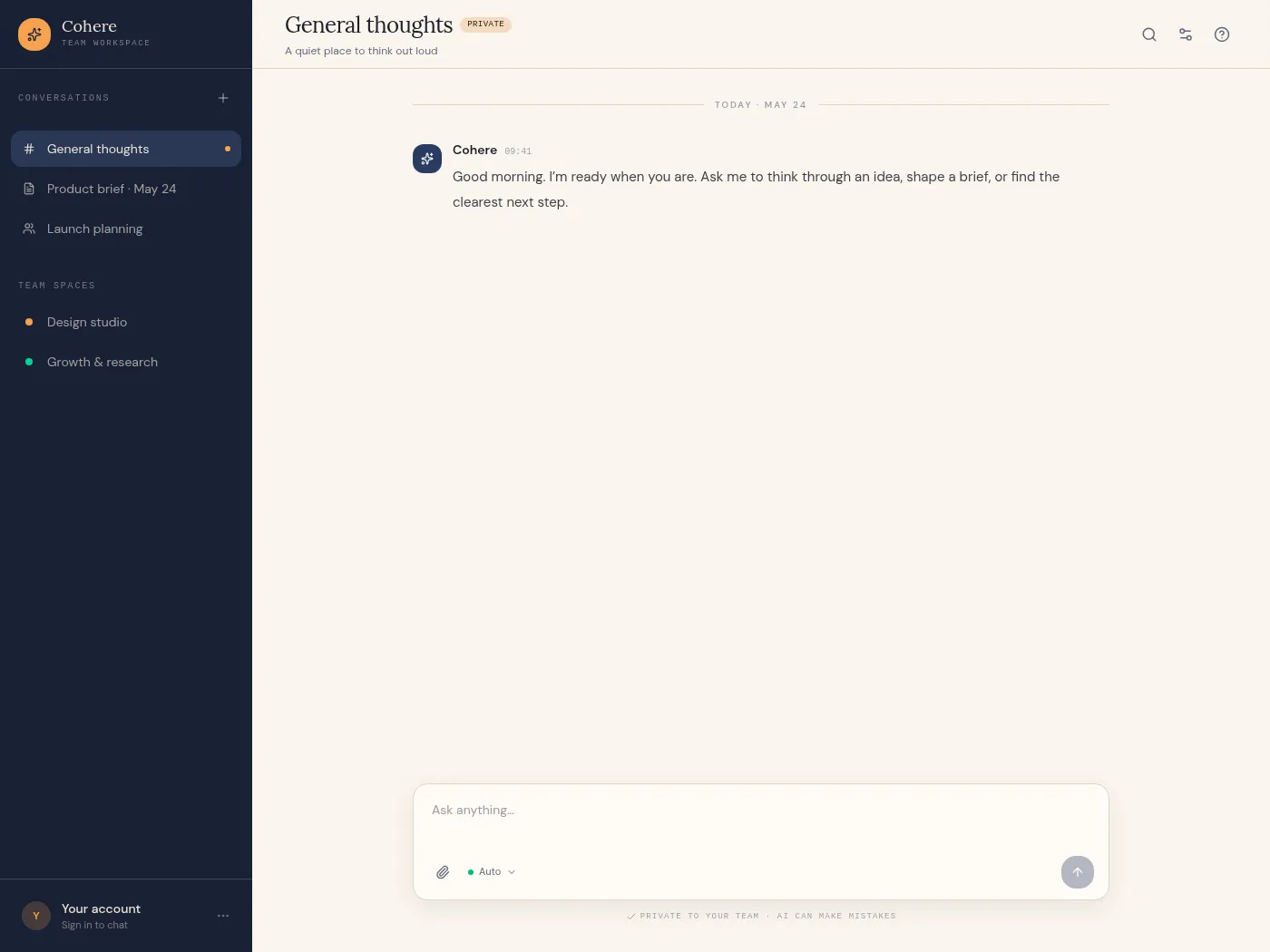 Team AI Chatbot