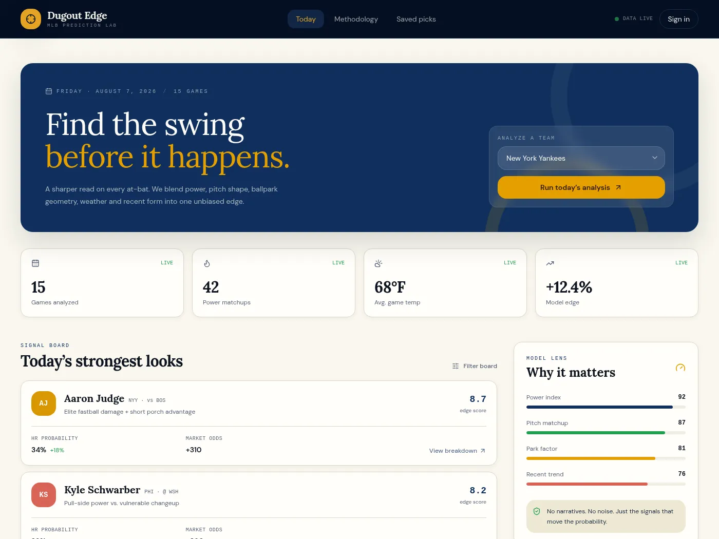 Home Run Predictor